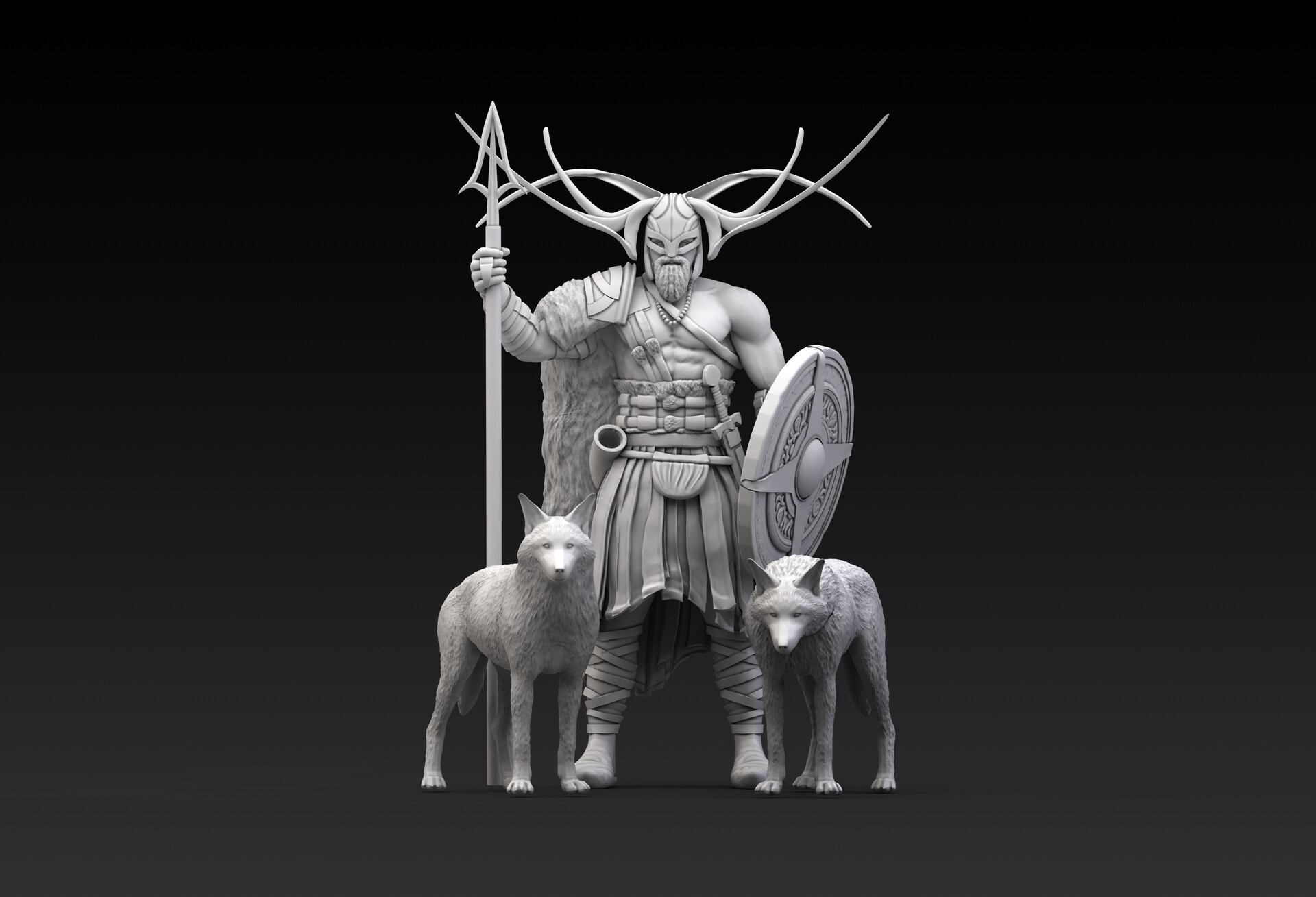 ArtStation - #Odin character