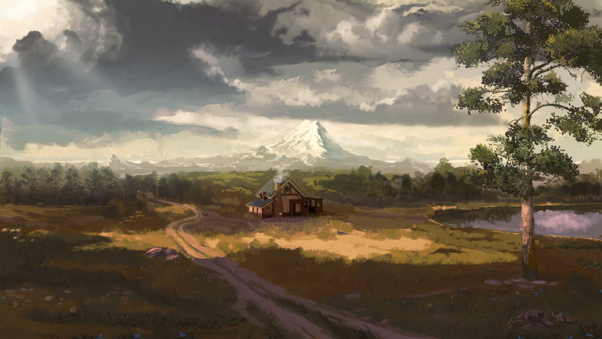 ArtStation - Secluded house (s96)