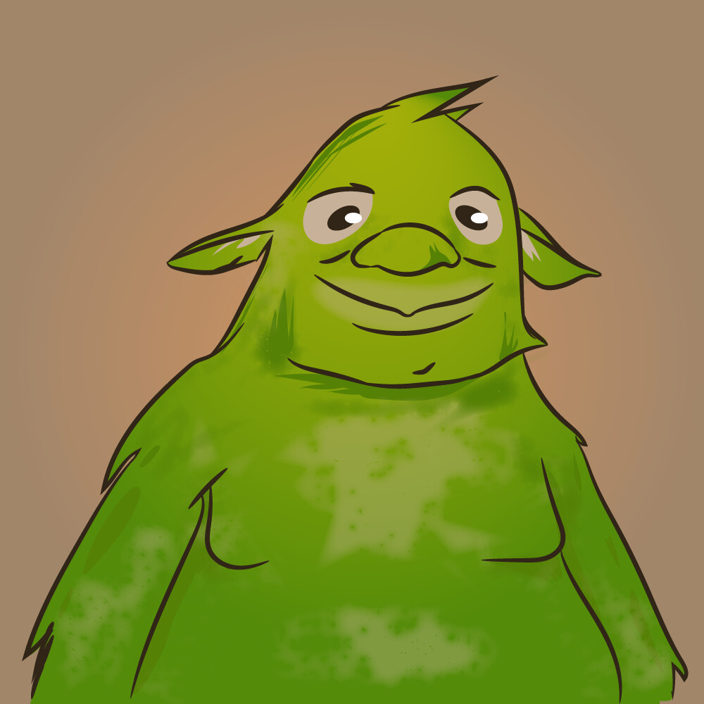 ArtStation - green monster