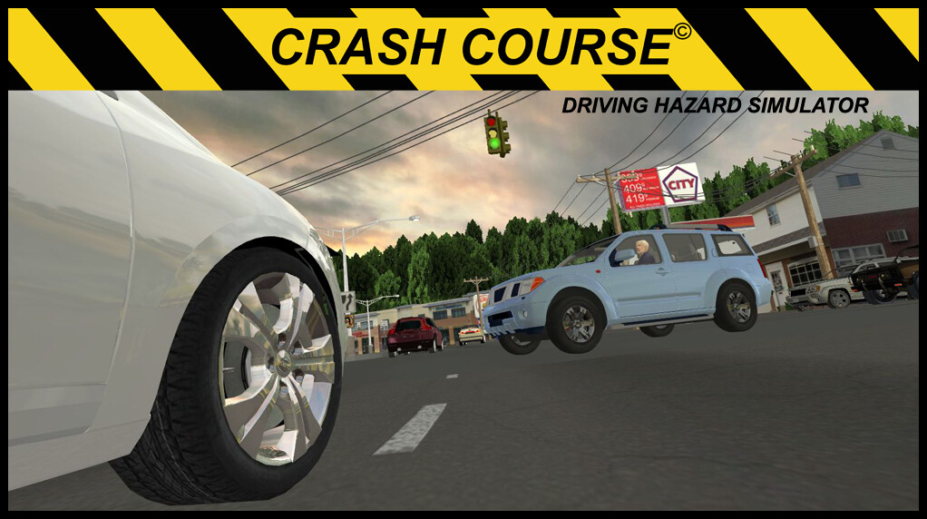 ArtStation - Crash Course Driving Hazard Simulator