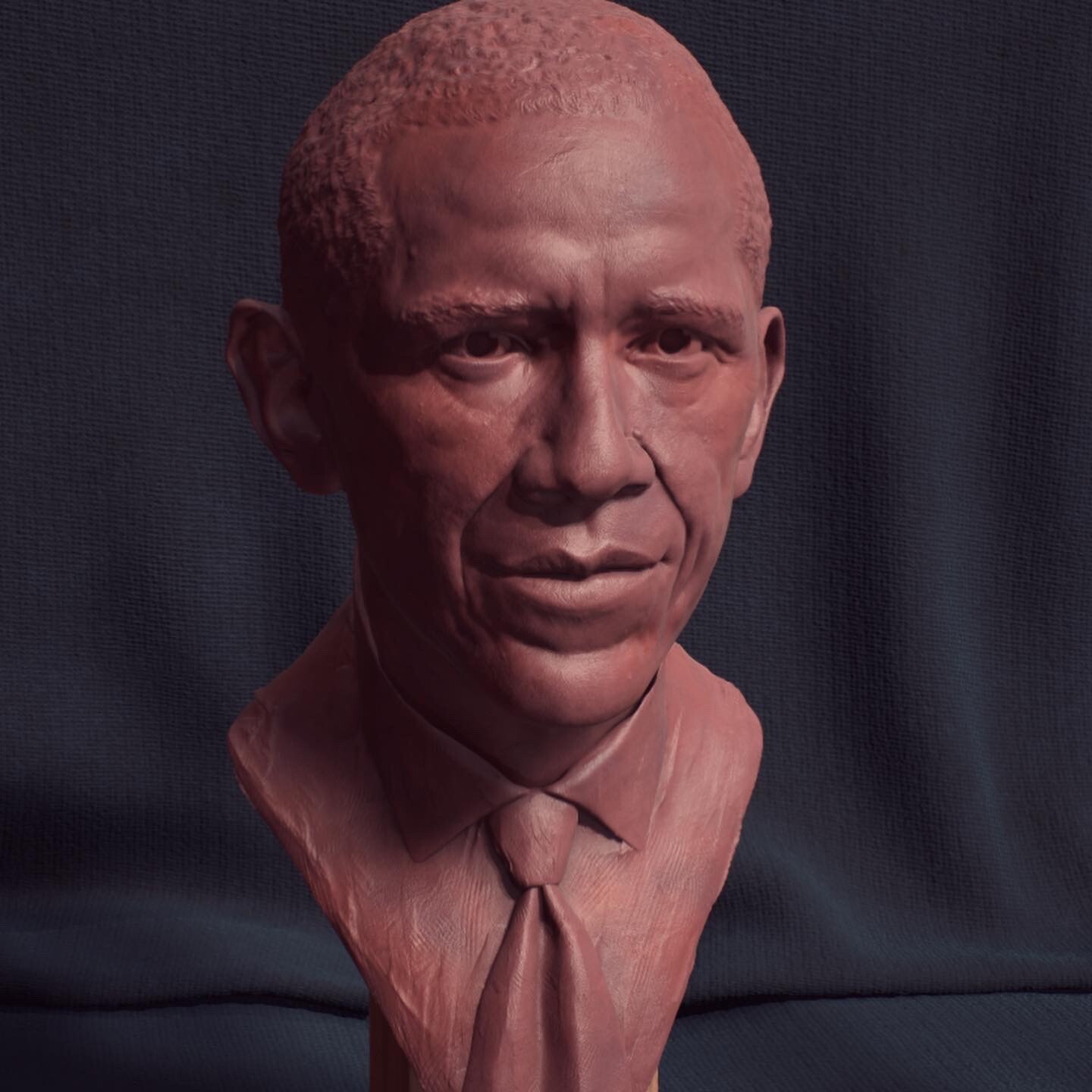 ArtStation - Obama Bust