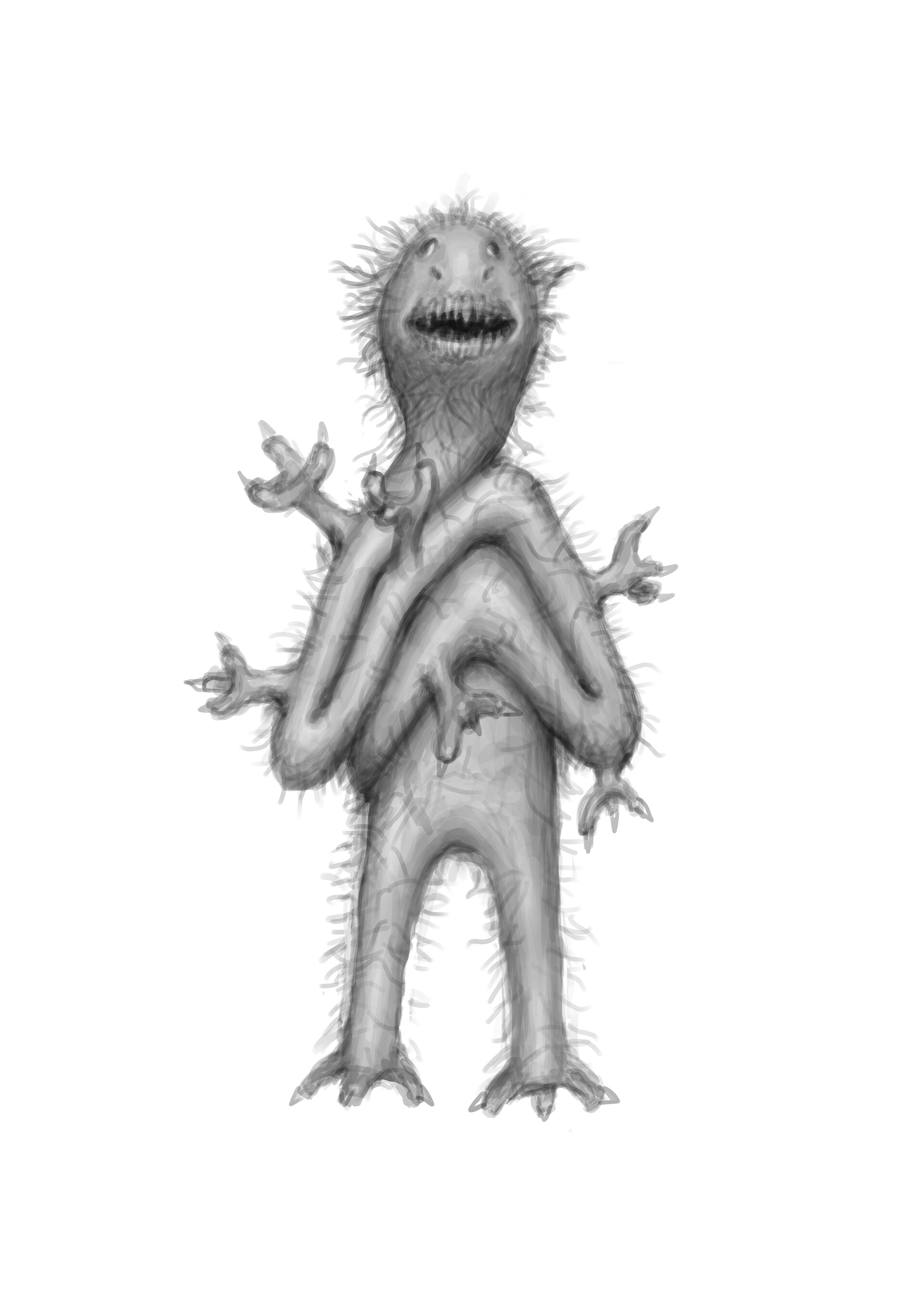 ArtStation - wormy sketch