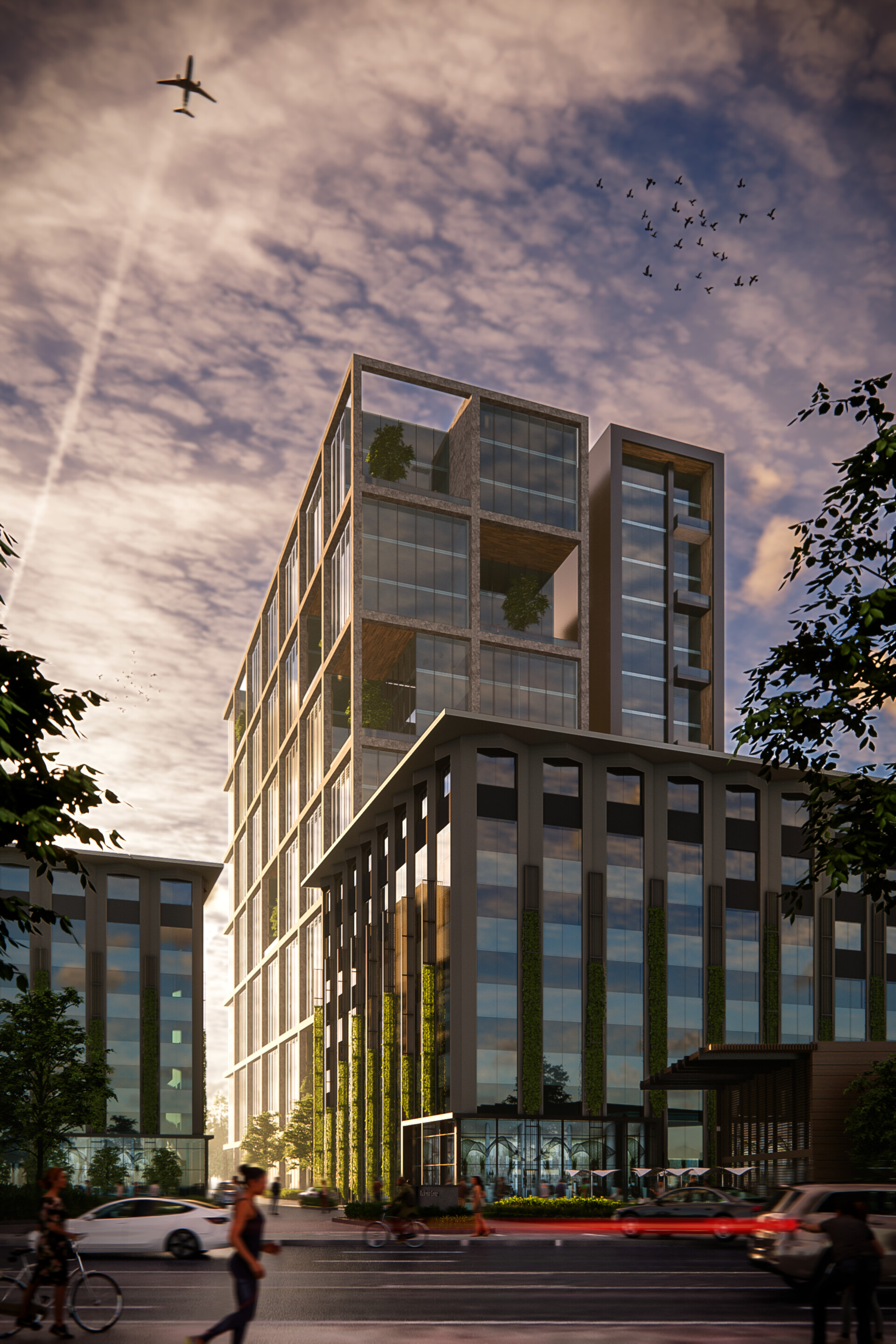 ArtStation - Commercial Tower