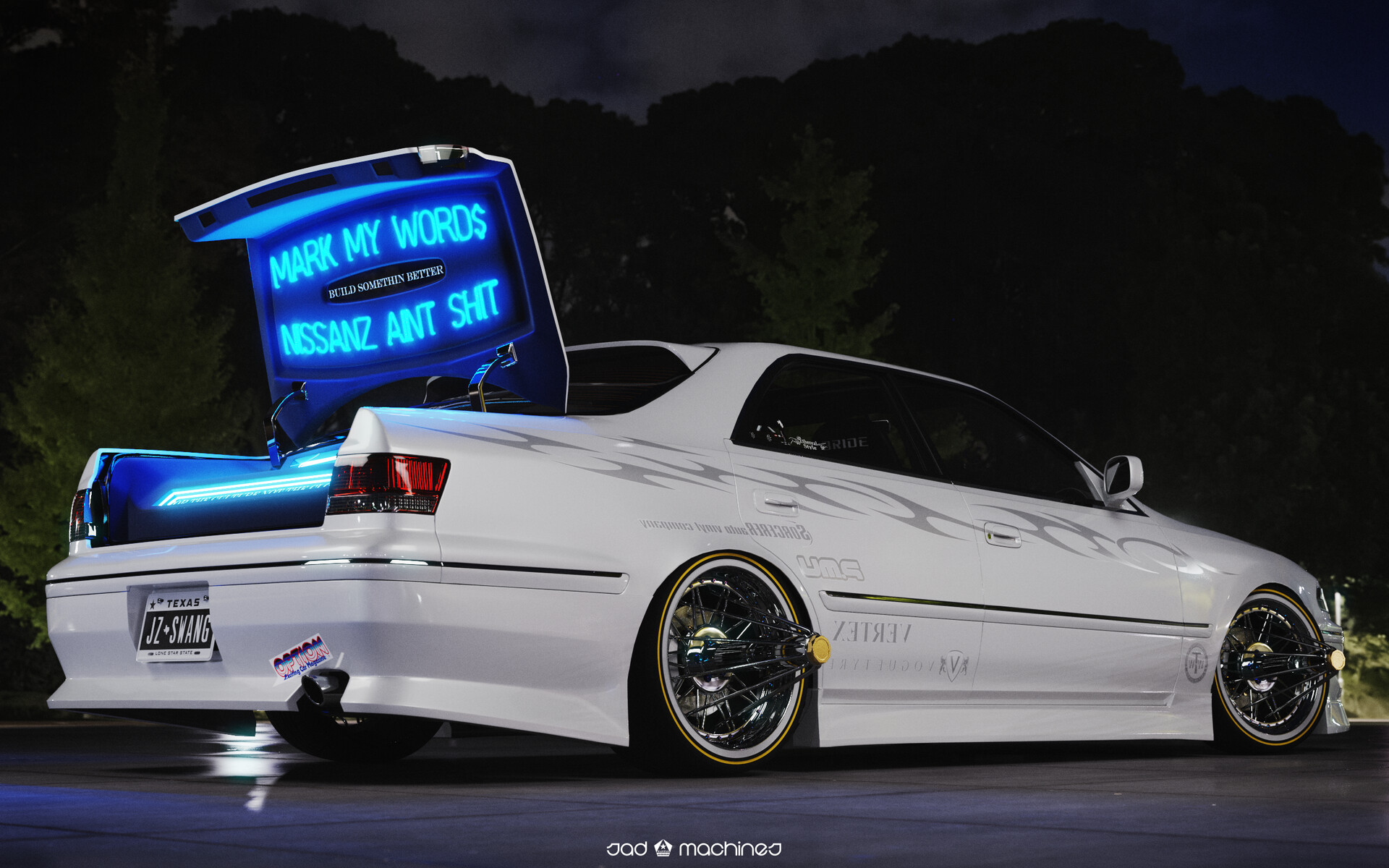 ArtStation - Mark My Word$: The Toyota Mark II Slab