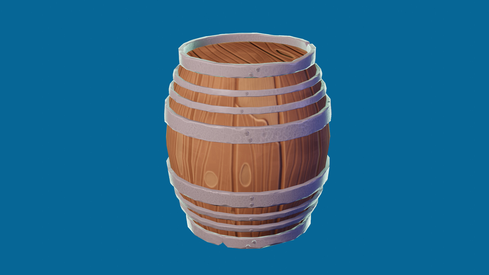 ArtStation - Game Asset - Barrel