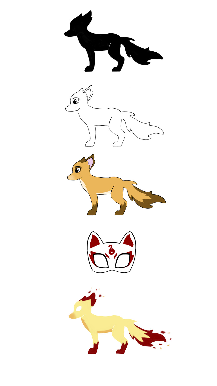 Megan Nowak - Manaia Fox Character Design