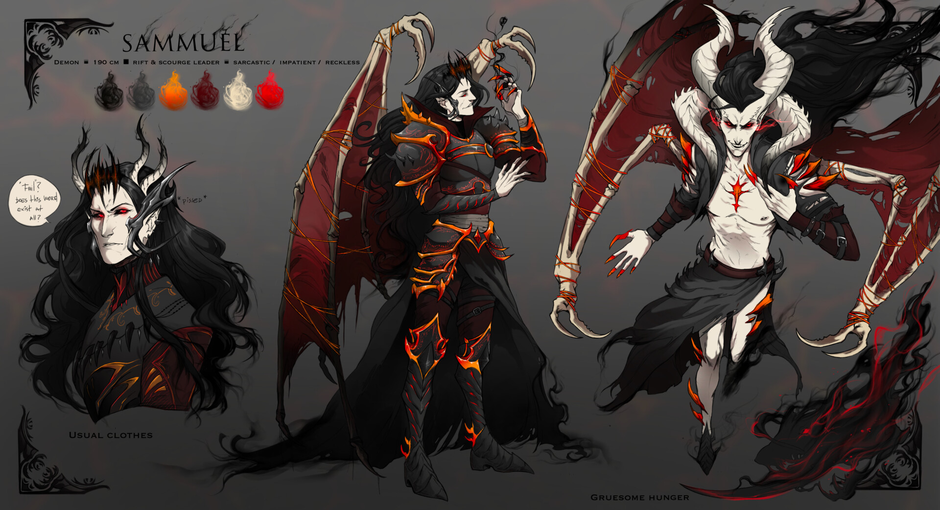 ArtStation - SAMMUEL - SCOURGE'S SOVEREIGN