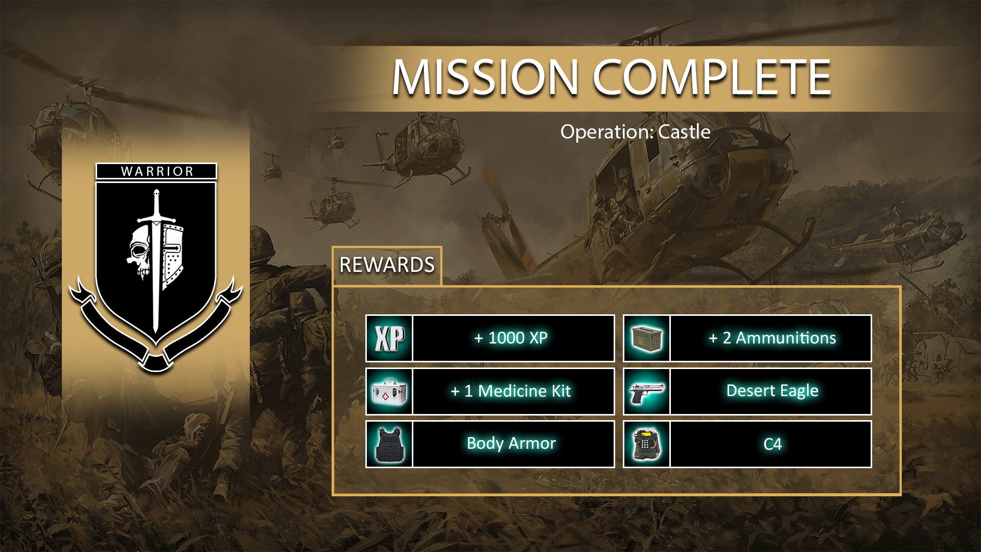 ArtStation - Mission Complete (GUI)