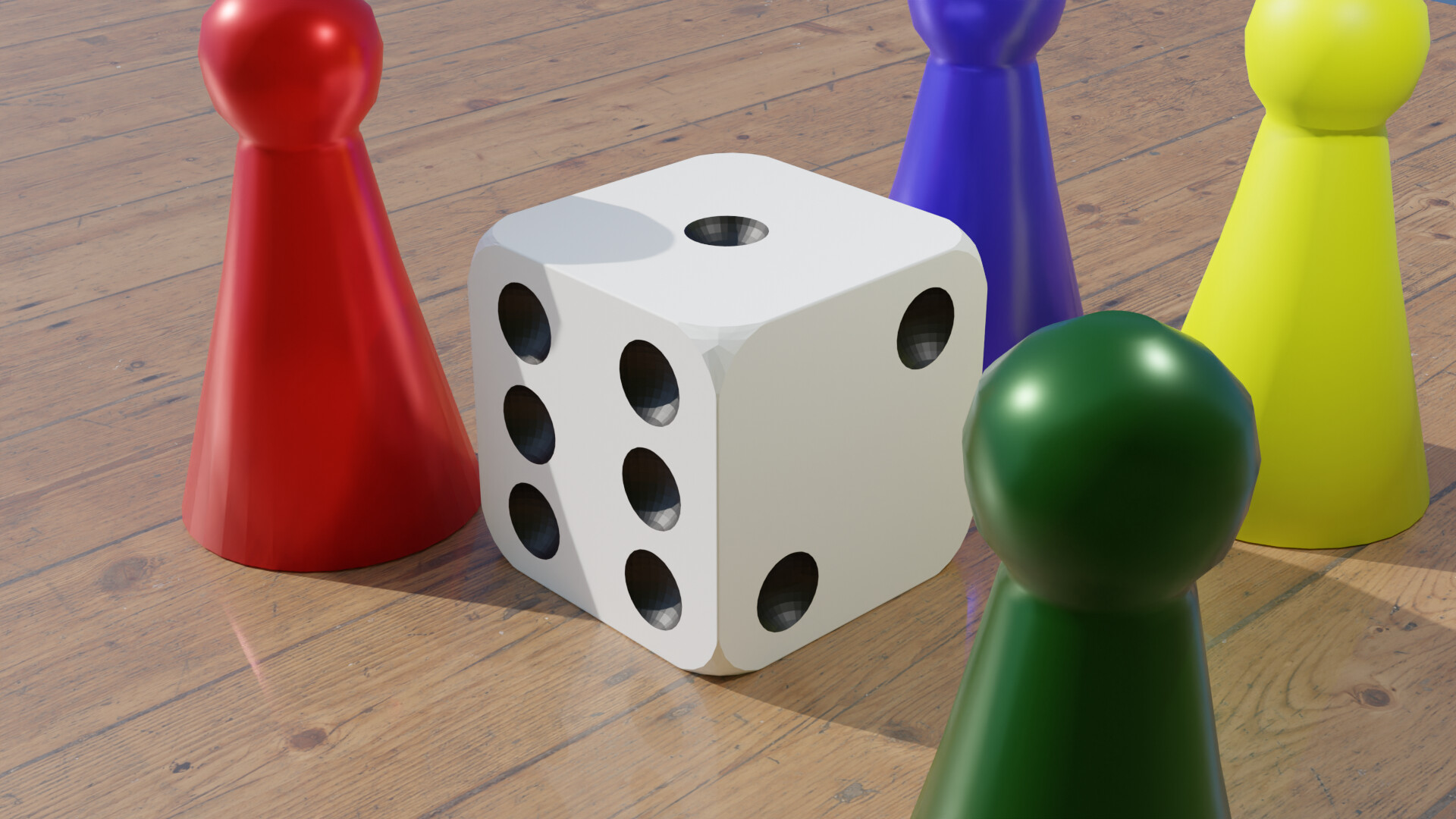 ArtStation - Day#6 Default Cube Challenge (06.01.2022)