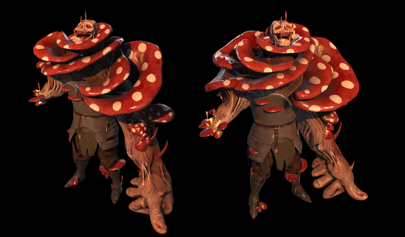 ArtStation - Mushroom Knight