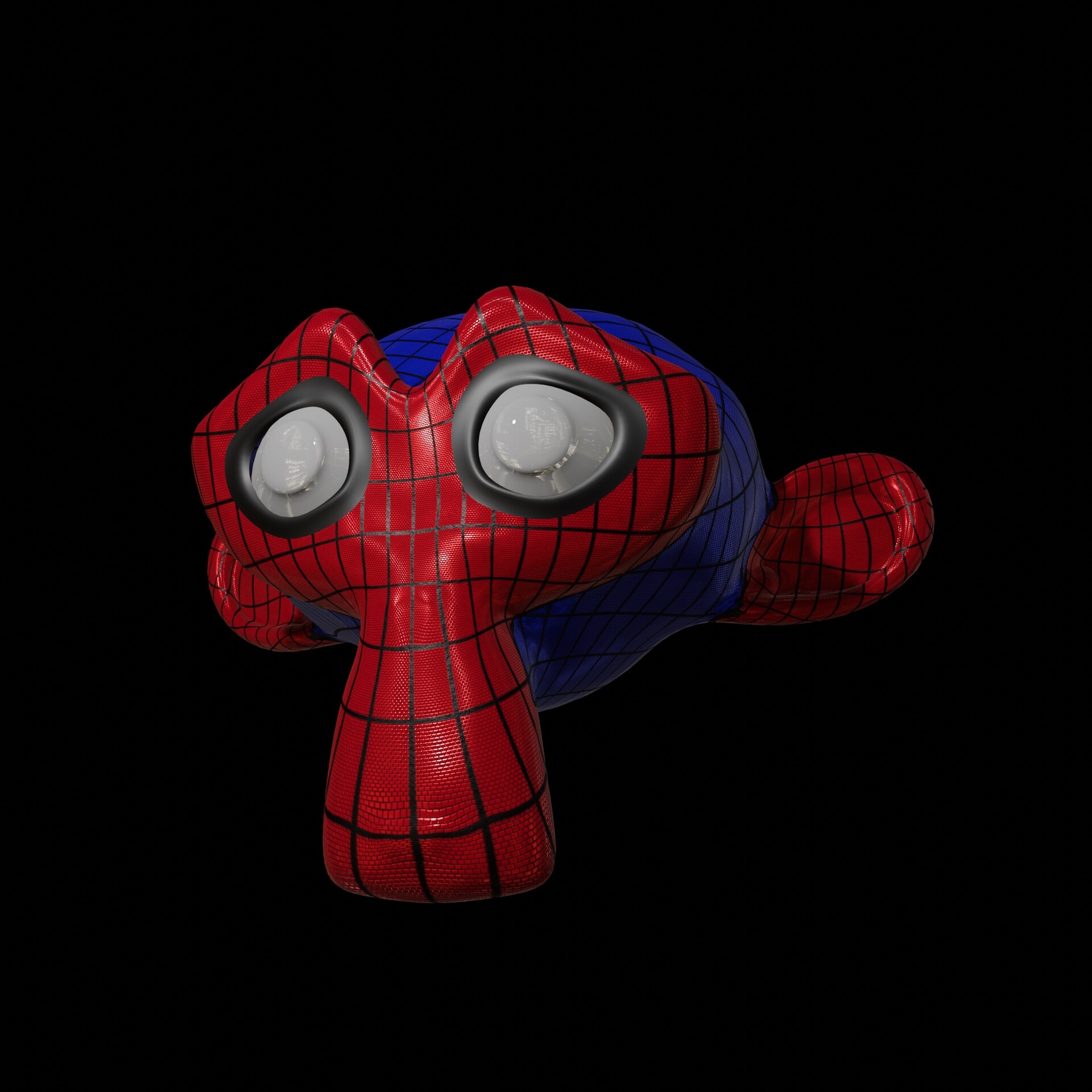 spiderman texture blender
