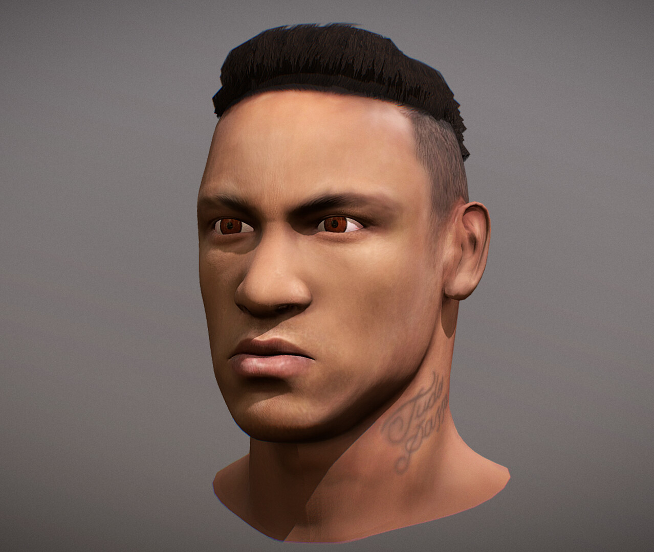 ArtStation - Neymar 3D Model