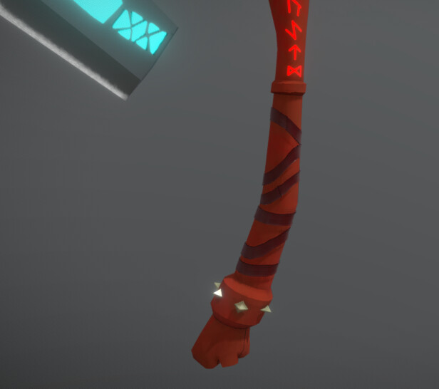 Connor Rowley - Stylized Runic Axe