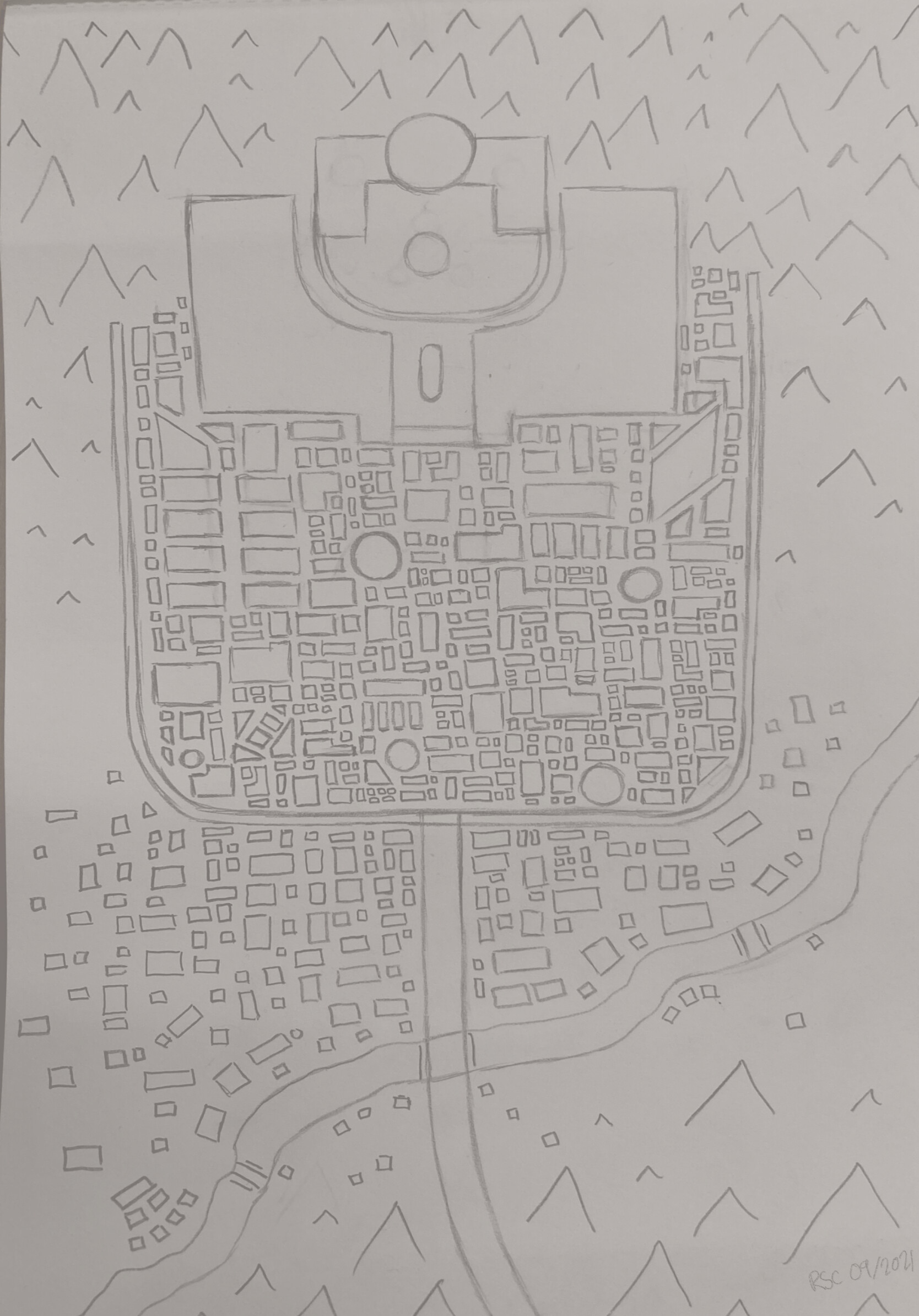 ArtStation - City Map Concept 09/2021