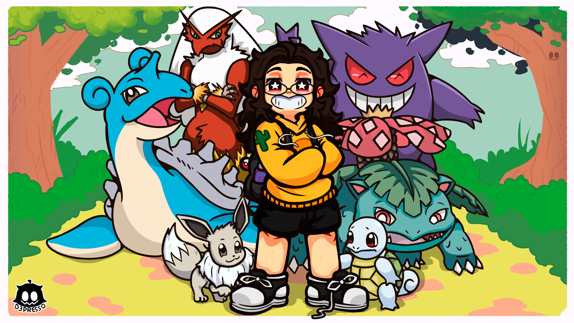 ArtStation - pokemon trainer