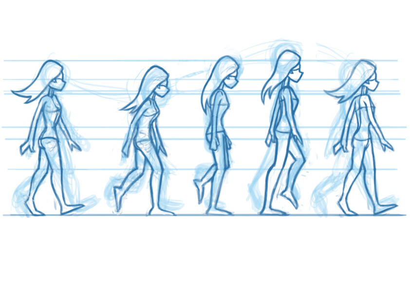 Harjanto Handinata - Sneaking in Jail - Sneak Walk Cycle