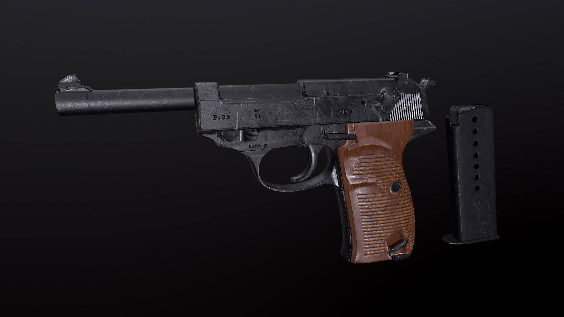 ArtStation - Walther P38