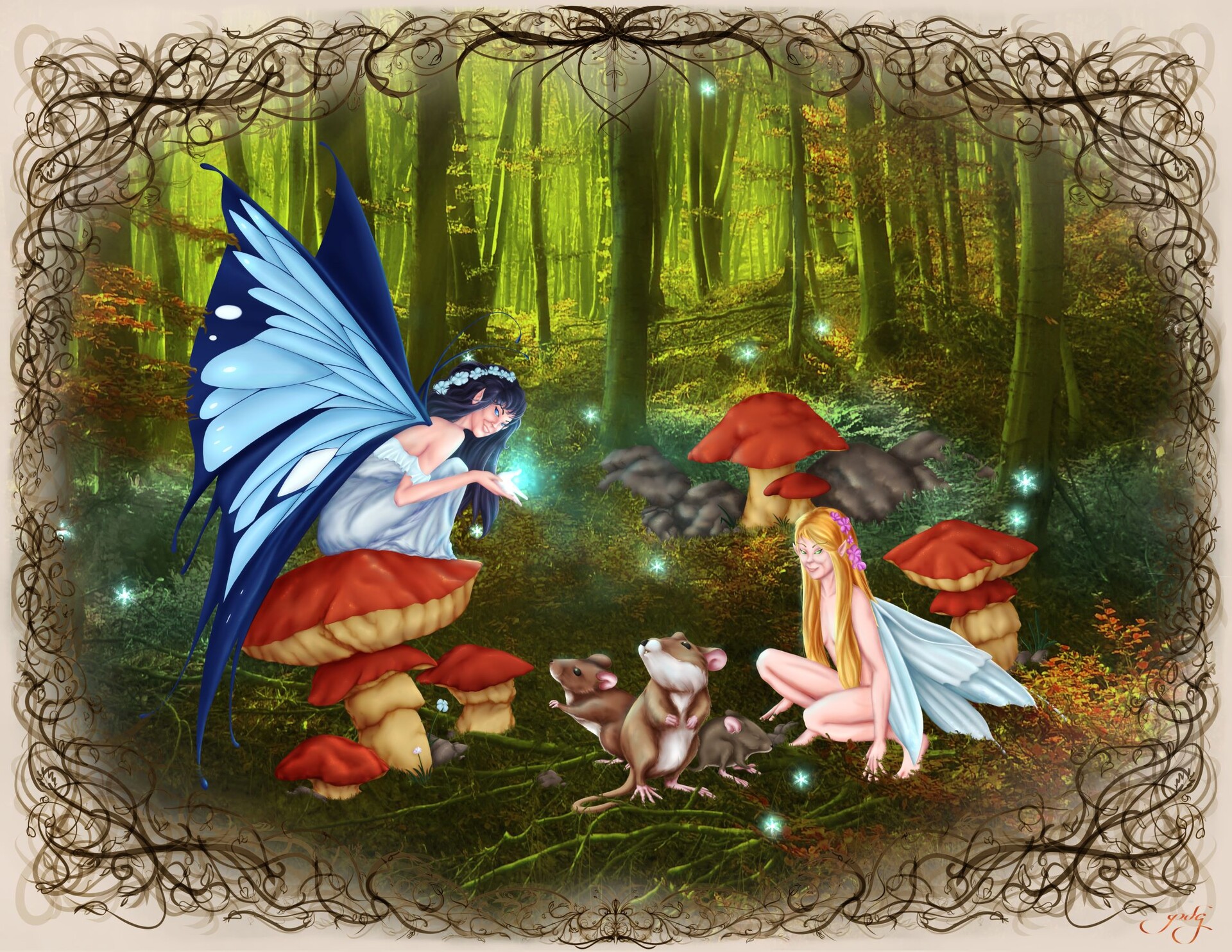 Swashbuckling Art Studio - Faeries