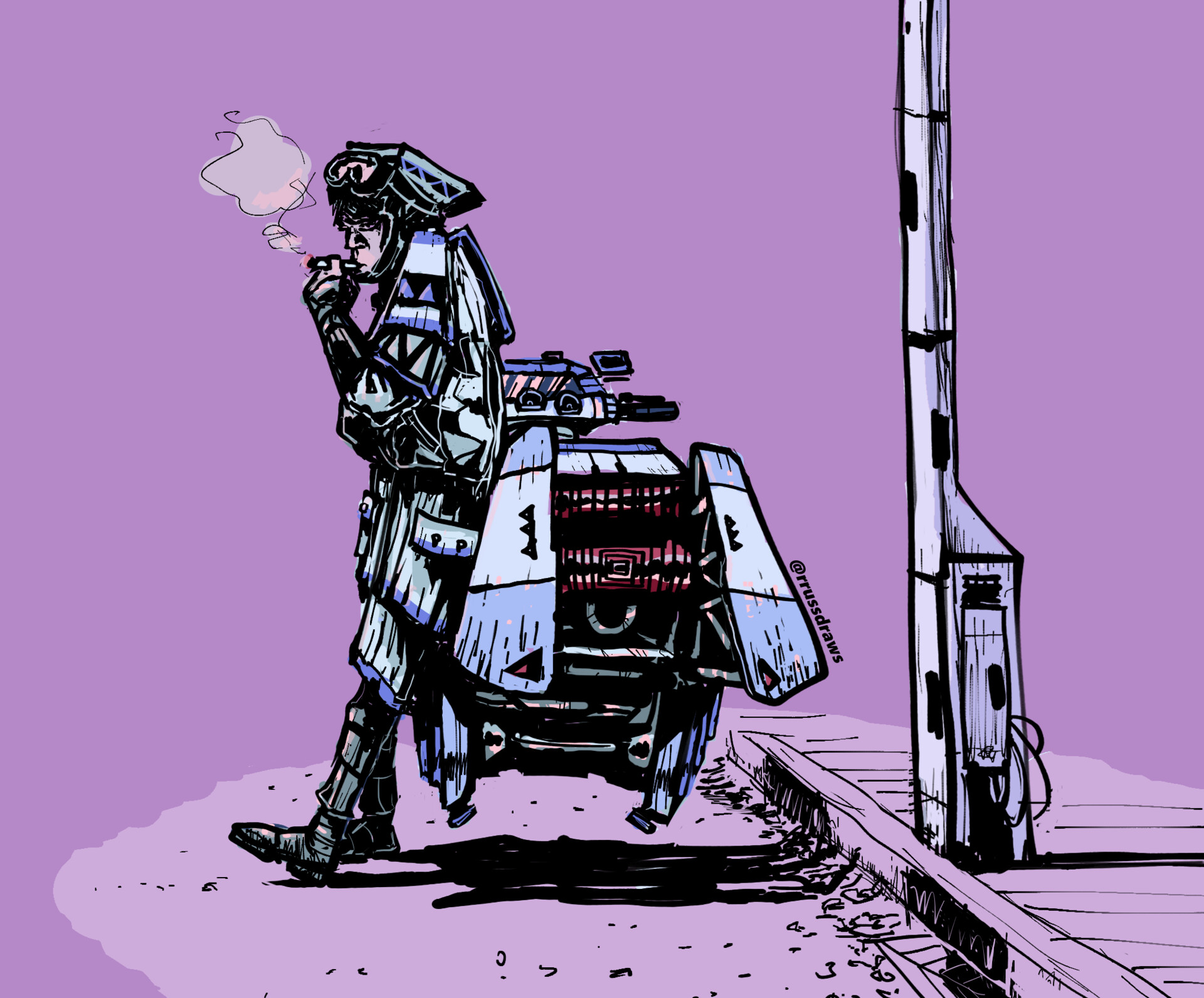 ArtStation - Anarchy City Concept Art