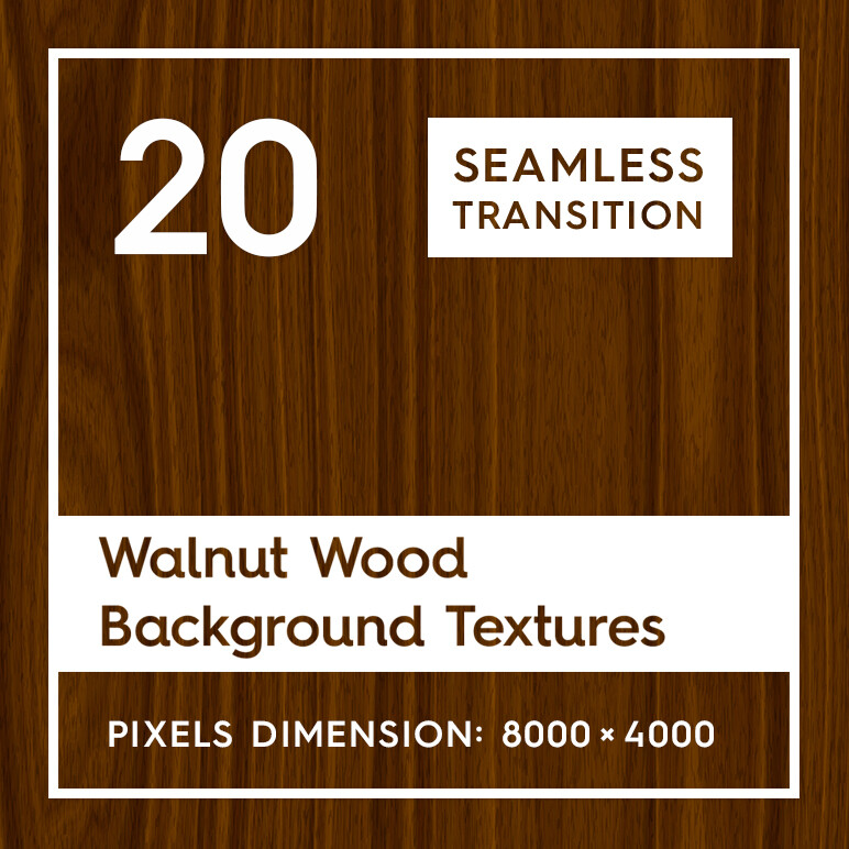 ArtStation - 20 Seamless Walnut Wood Background Textures
