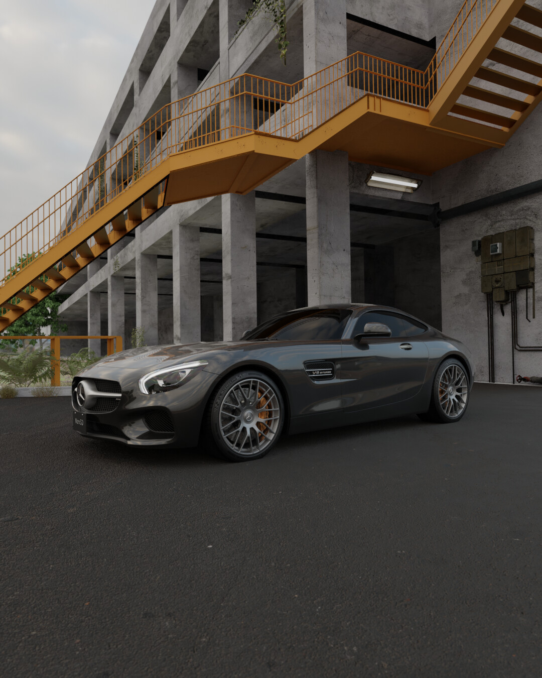 ArtStation - Drive deep with Mercedes