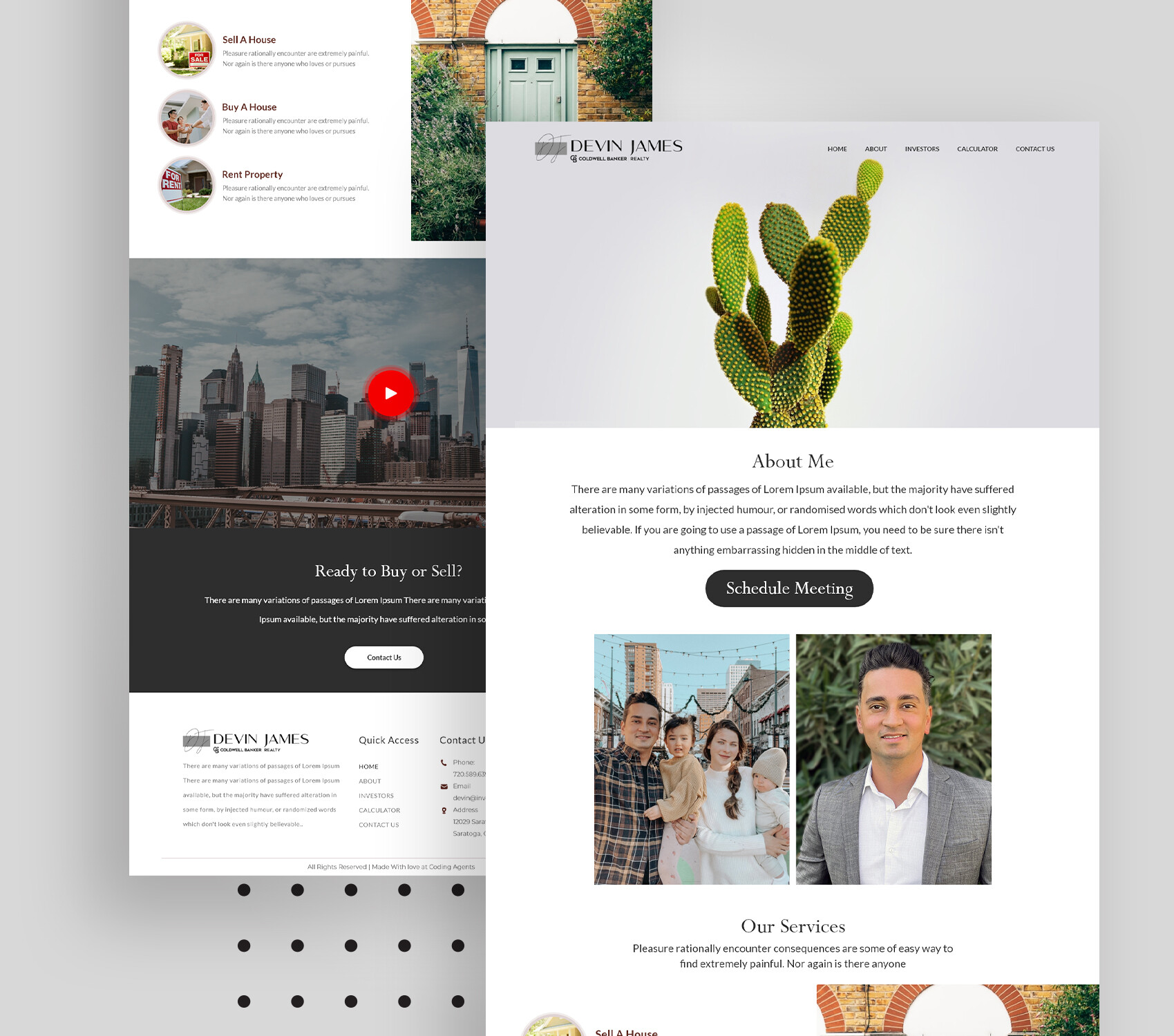 ArtStation - Real Estate investor website design