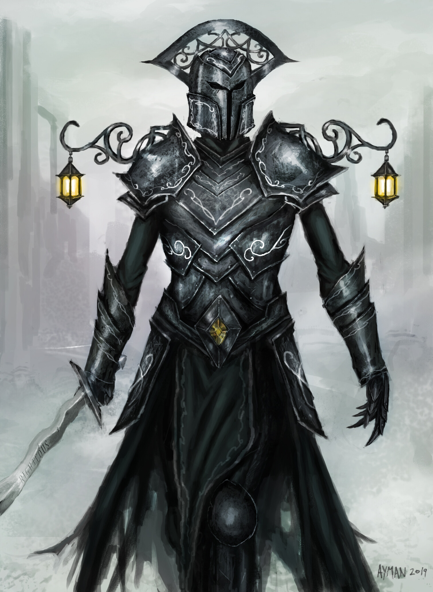 ArtStation - The Warden