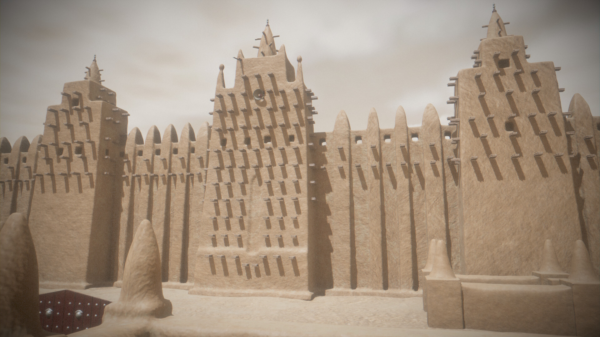 ArtStation - The Great Mosque of Djenné