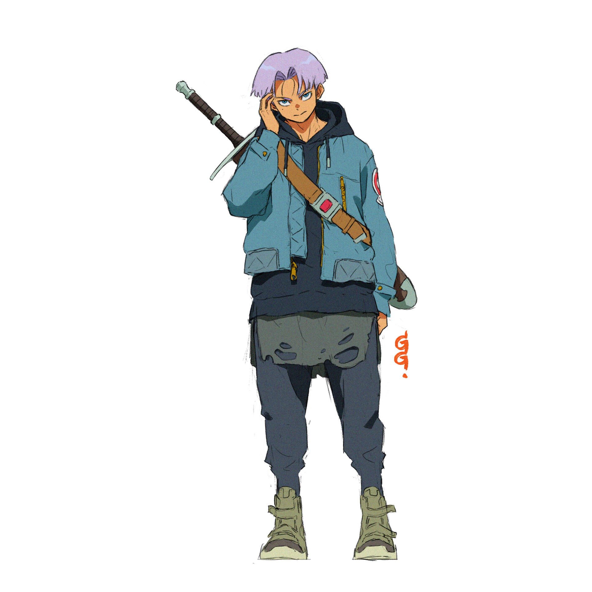ArtStation - Trunks The Time Traveler