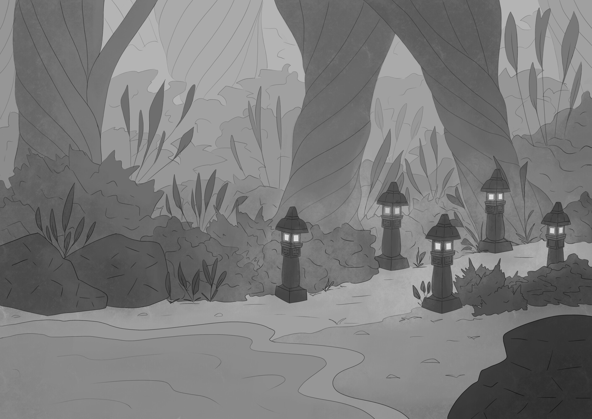 ArtStation - Firefly Island - Entrance