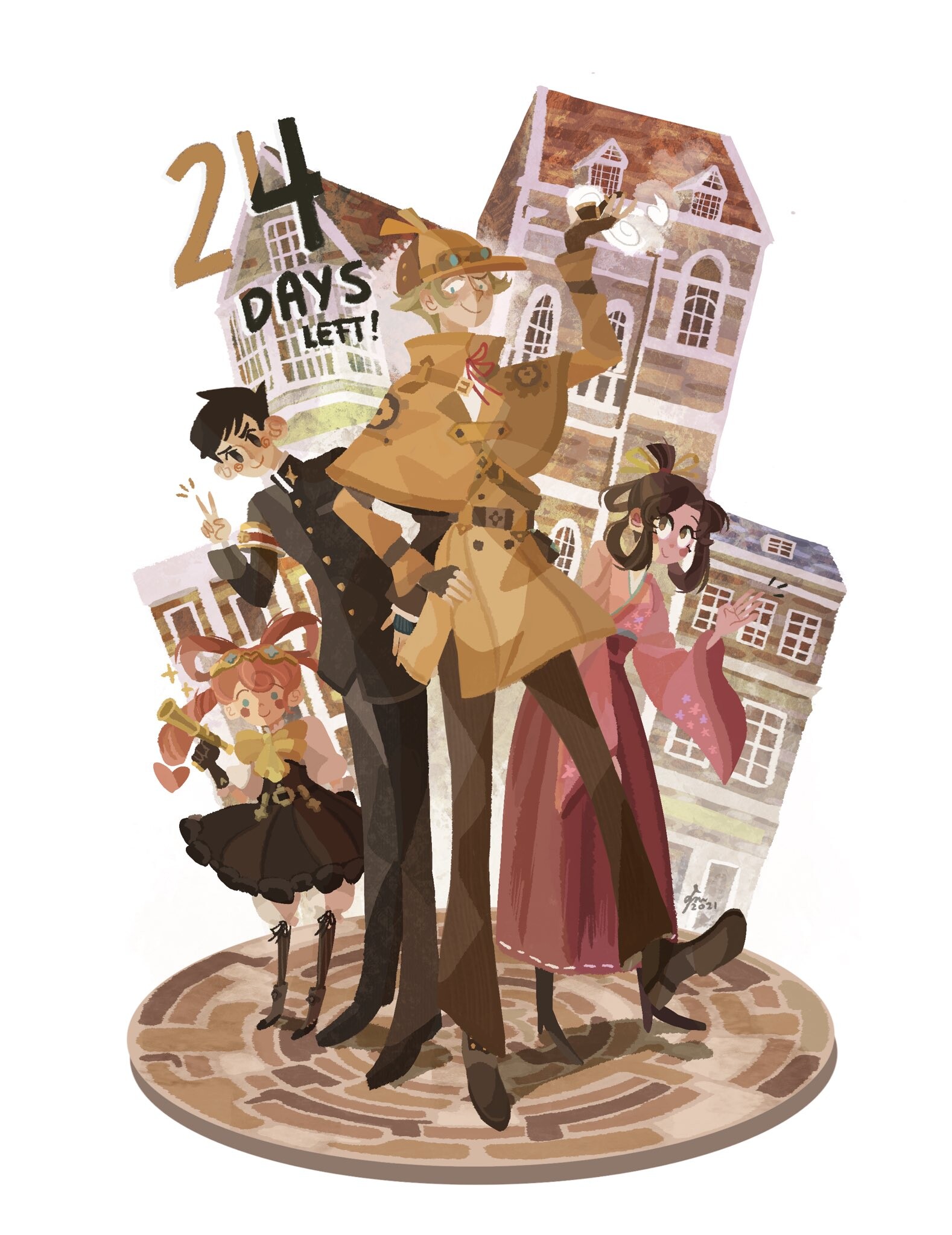 ArtStation - The Great Ace Attorney Illustration