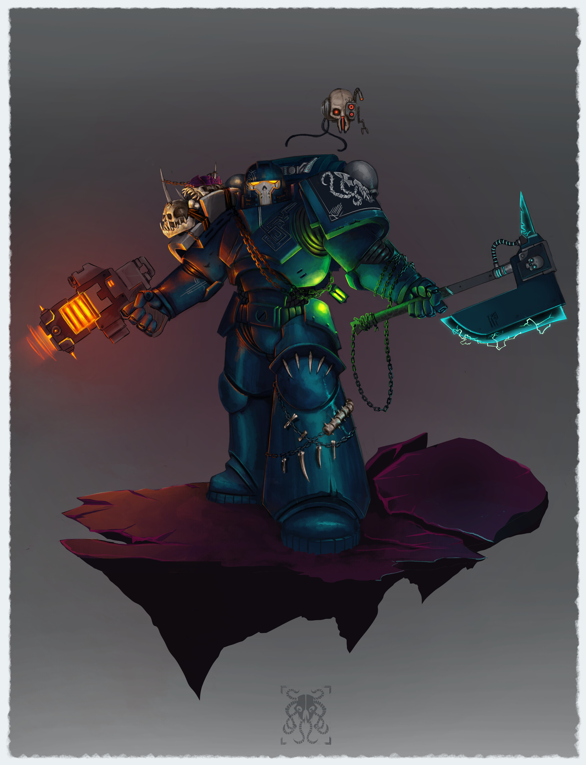 ArtStation - Abyssal legion Marine