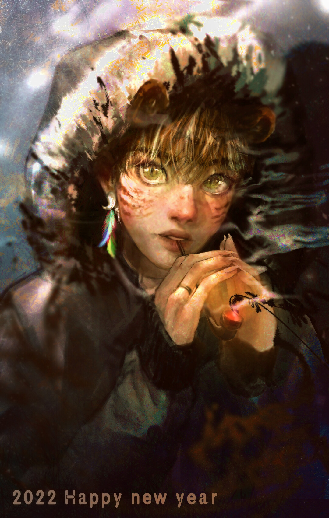 ArtStation - Tiger girl