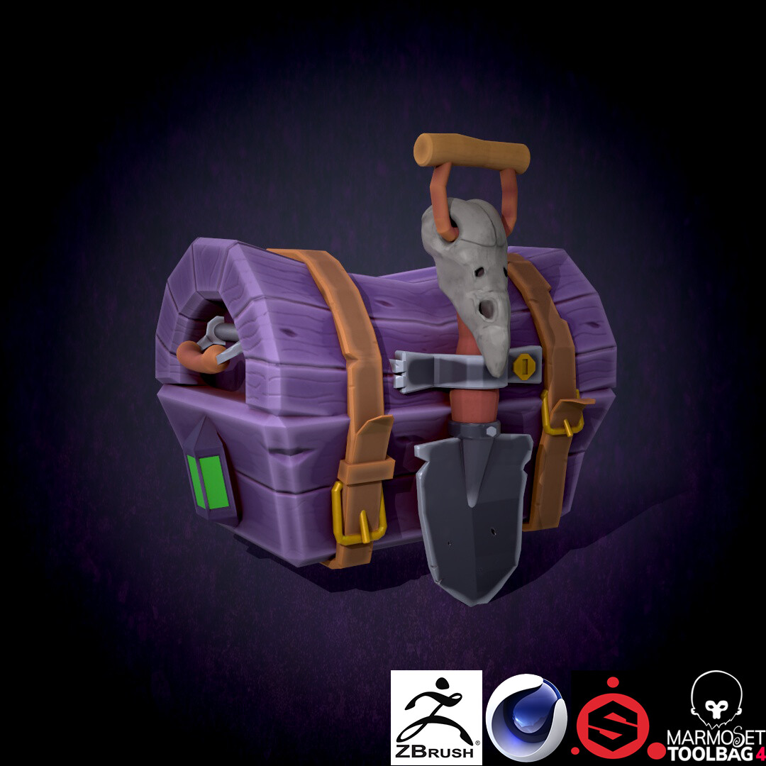 Polygon_dev - Stylized chest