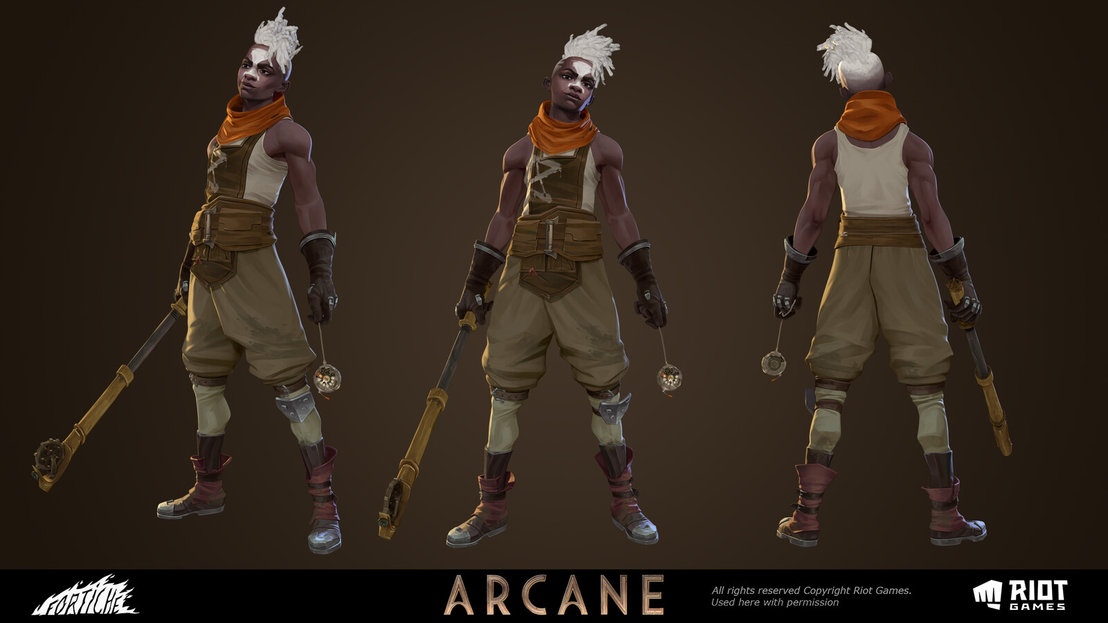 Gilles Roman - ARCANE - Firelight Leader - Textures
