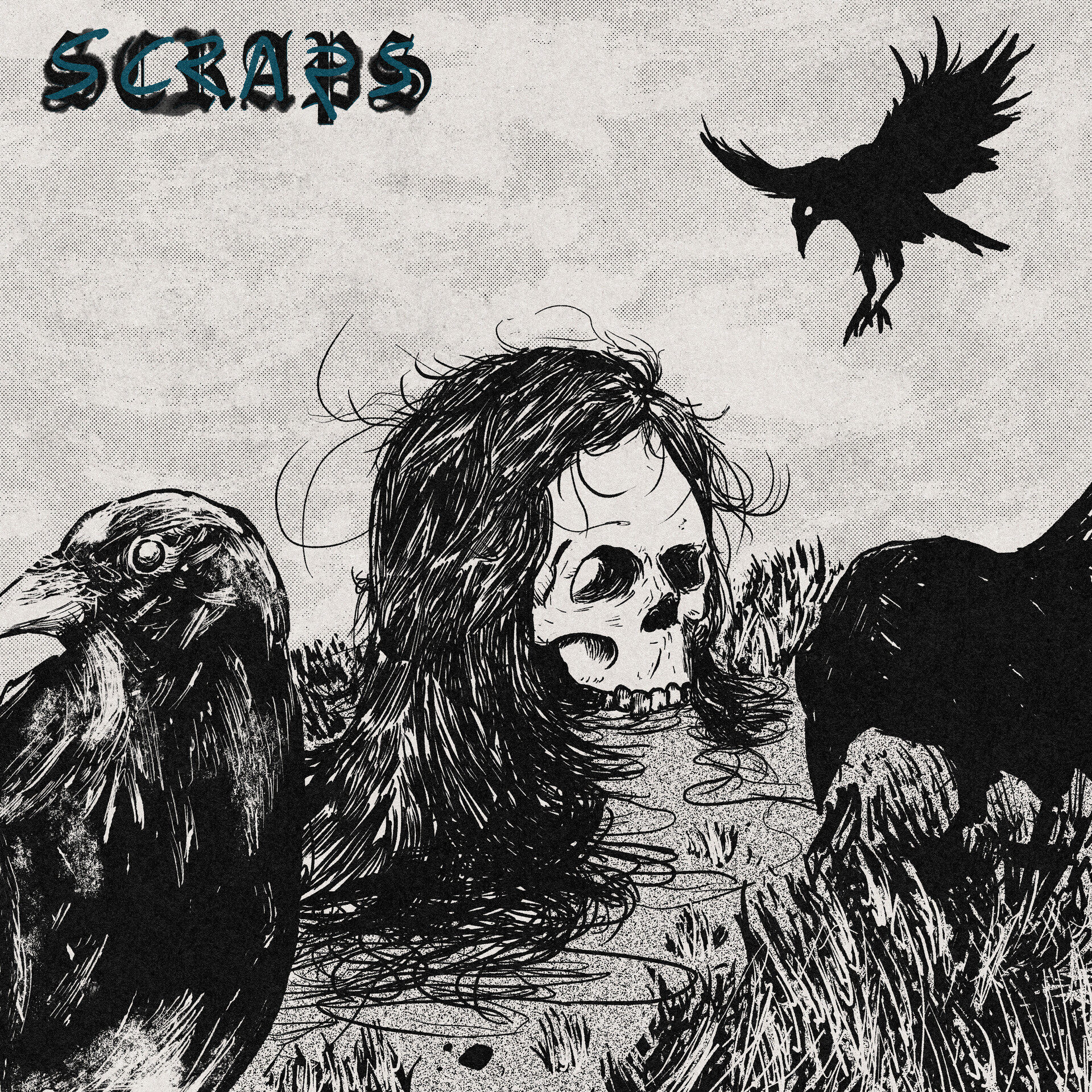 ArtStation - Fanart for the album "SCRAPS" by BONES