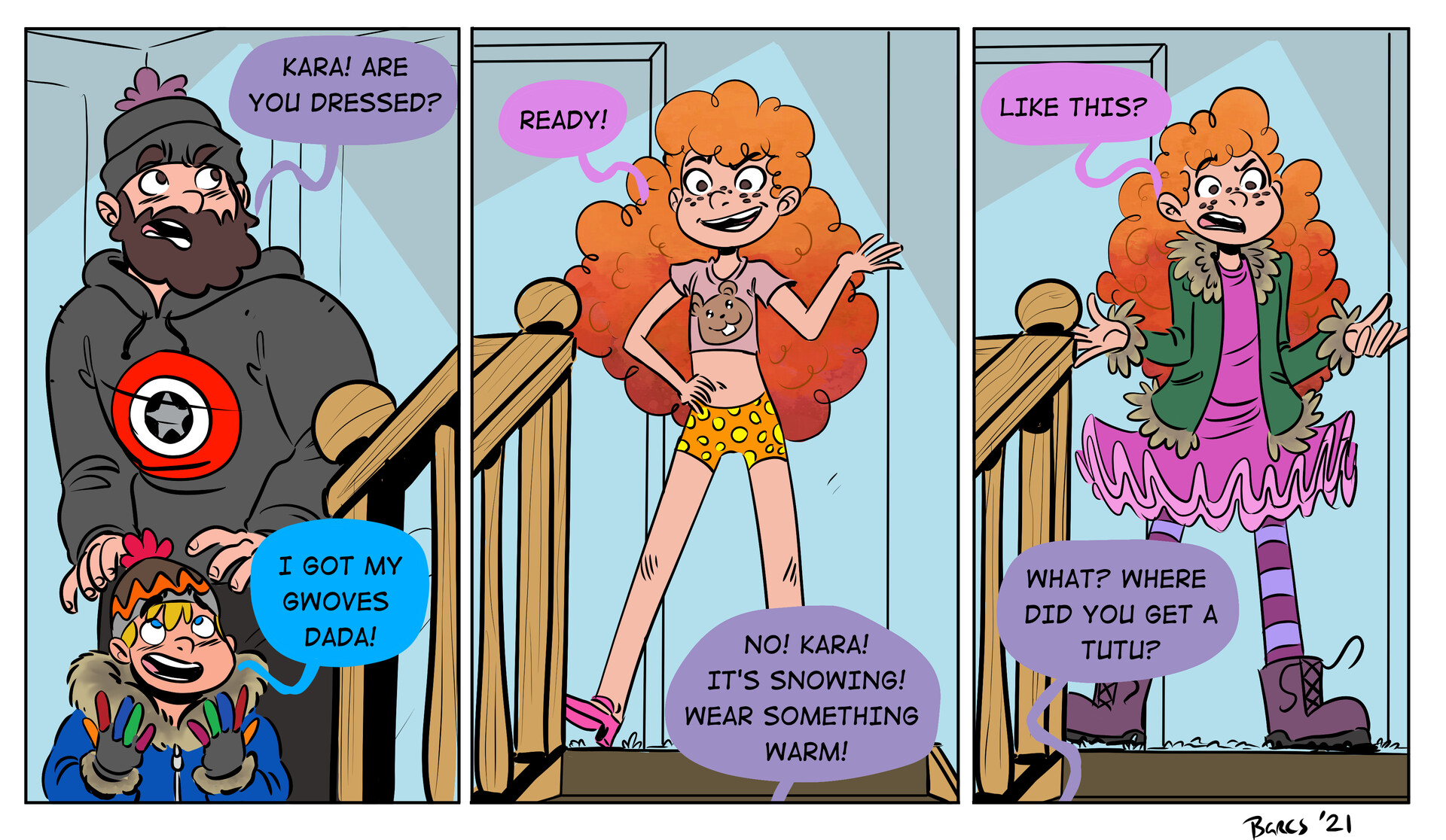 Eoin Barclay - comic strips