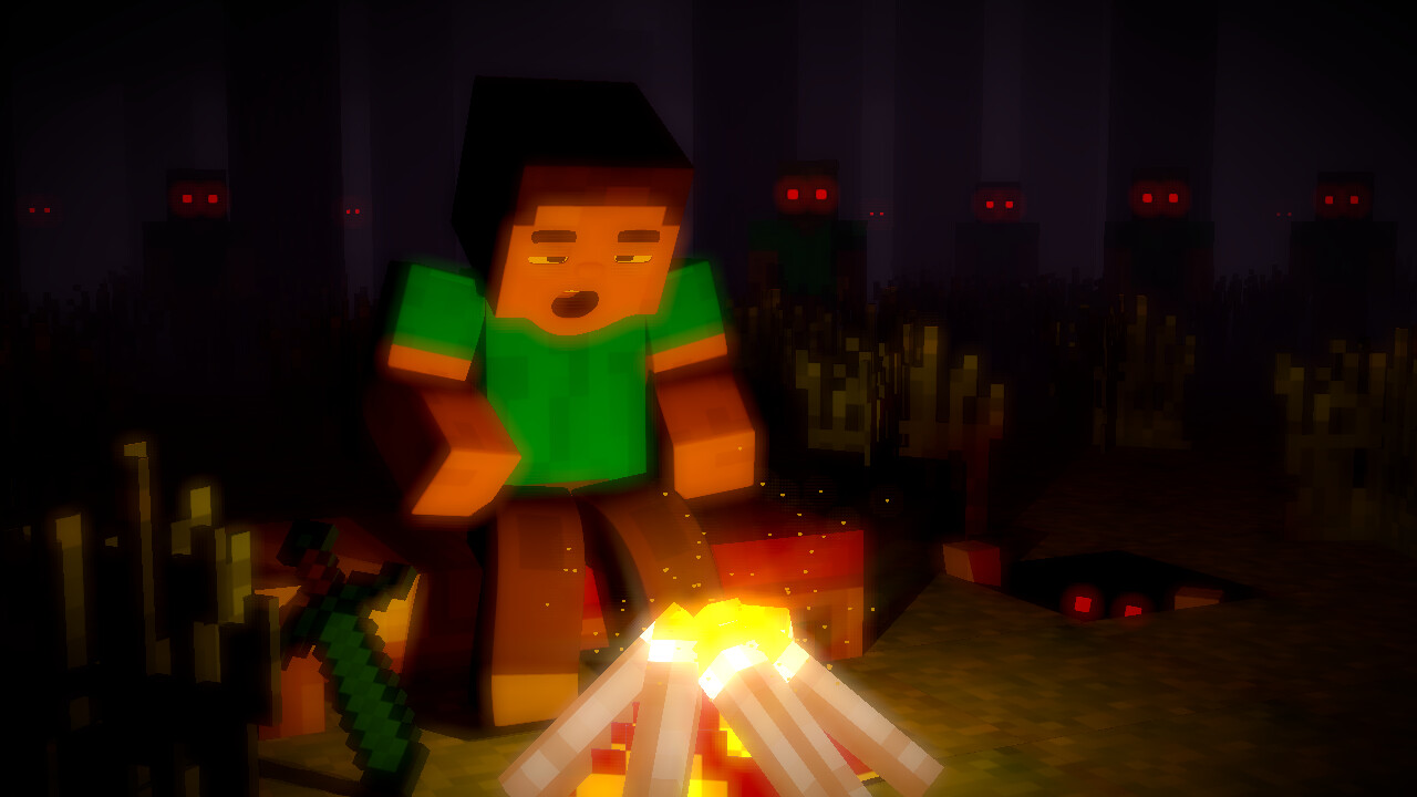 ArtStation - Minecraft Wallpaper