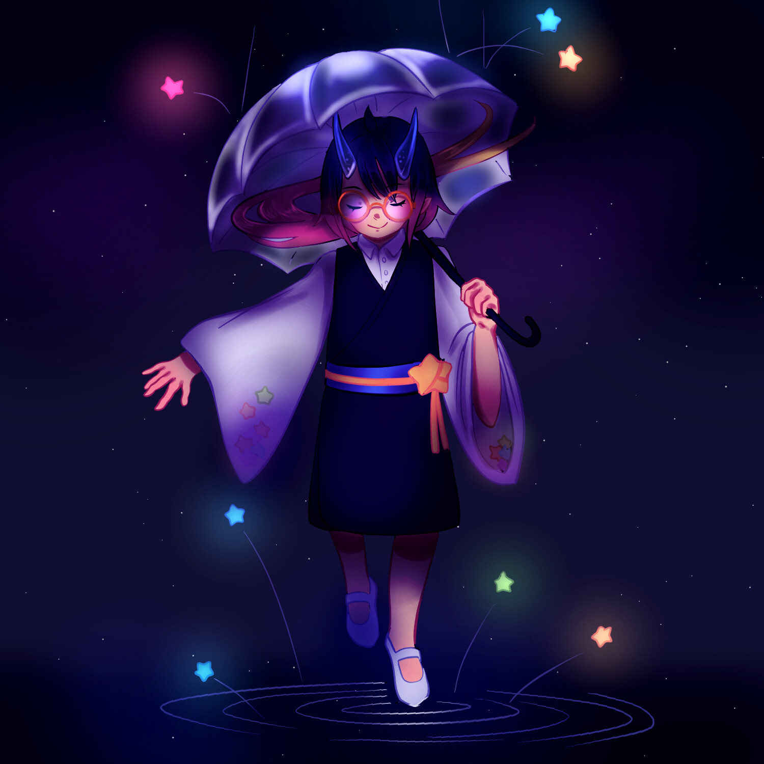 ArtStation - Memoni the Starseeking Oni