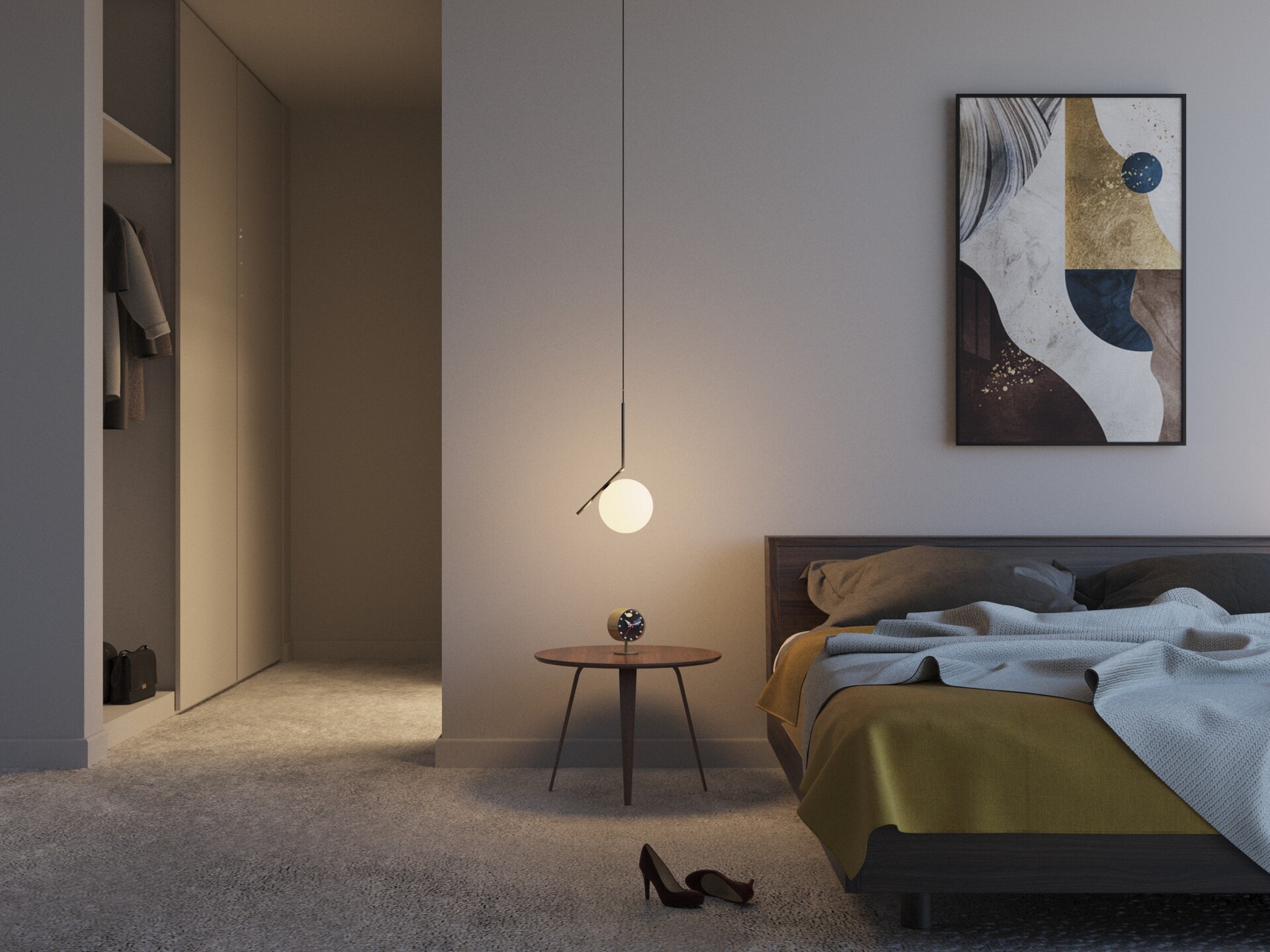 ArtStation - Bedroom Scene