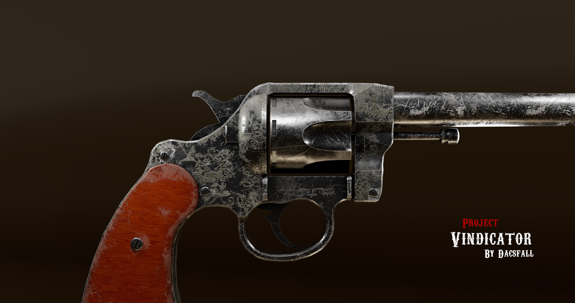 ArtStation - Double action Revolver | Project Vindicator devlog