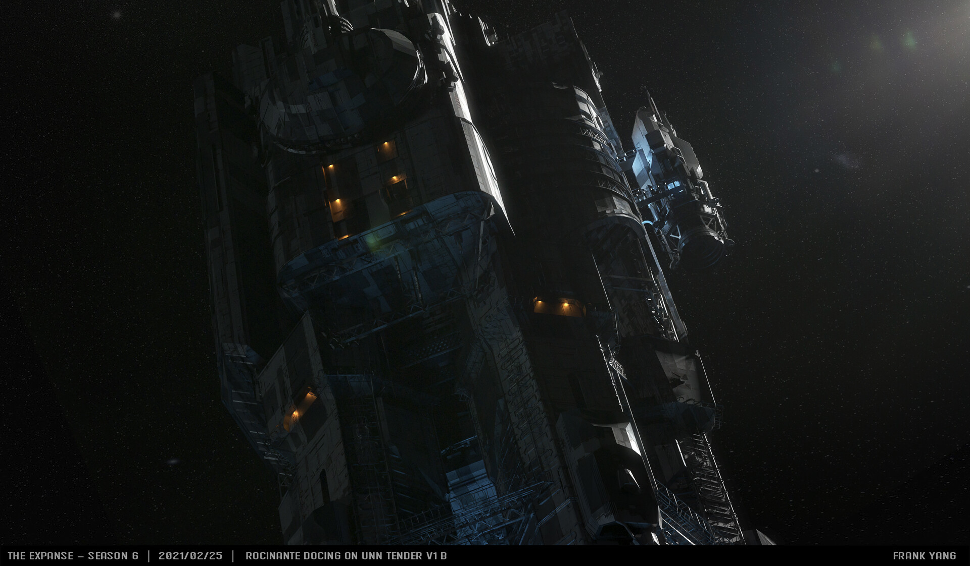 Frank Yang - The Expanse Season 6 - Art dump