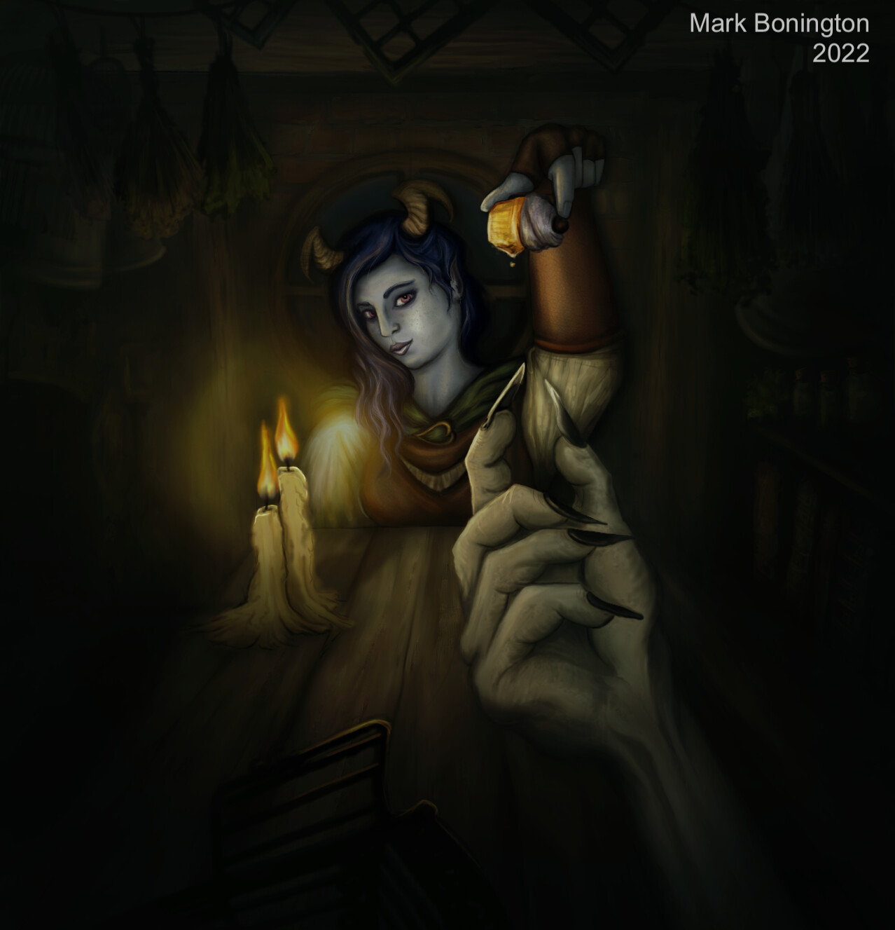 ArtStation - Critical Role: Jester vs The Hag