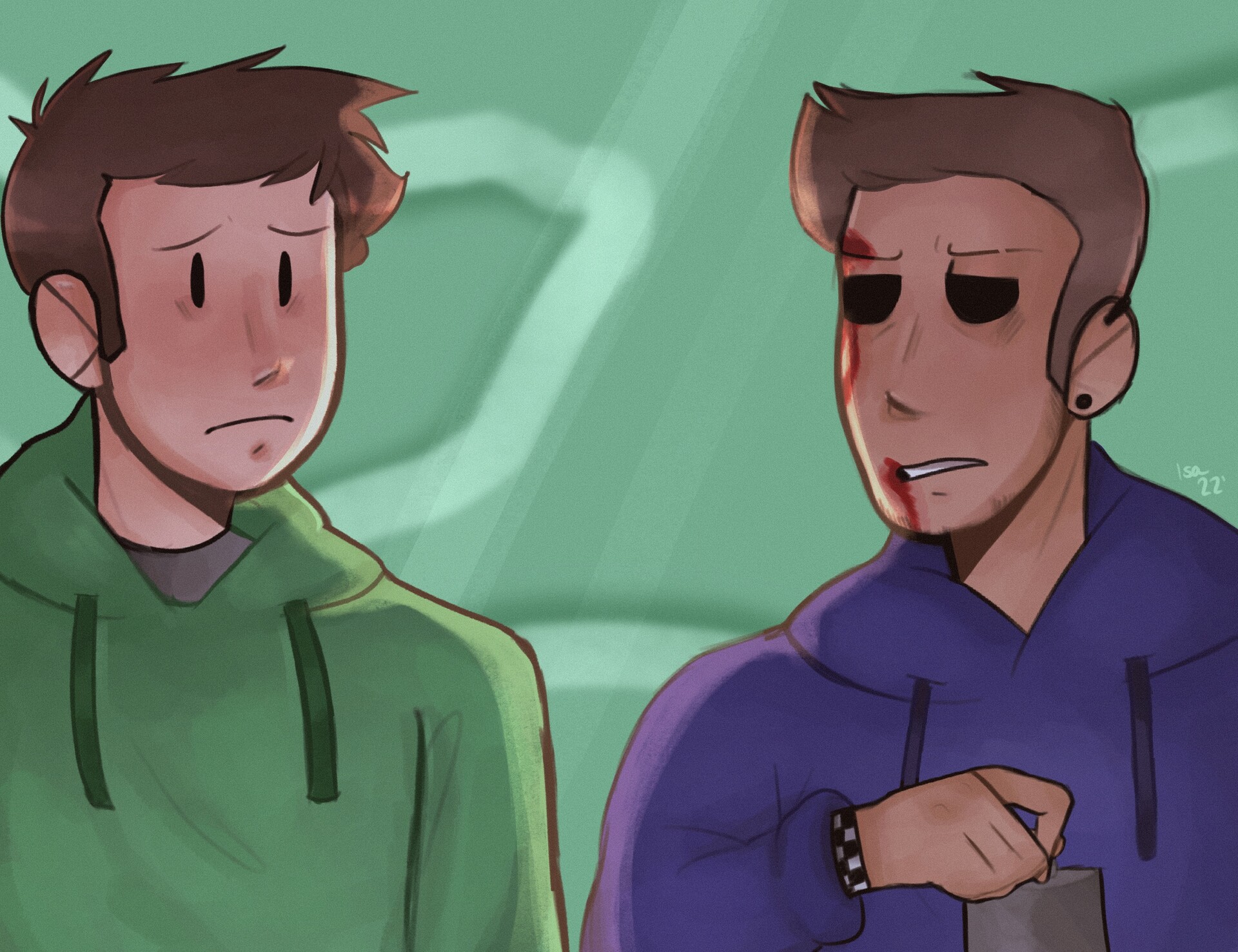 ArtStation - space face redraw