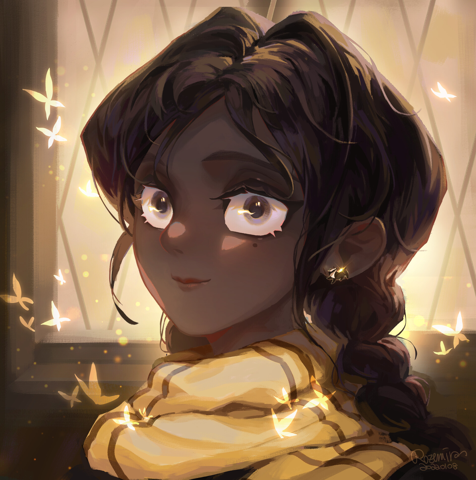 ArtStation - Hufflepuff Girl