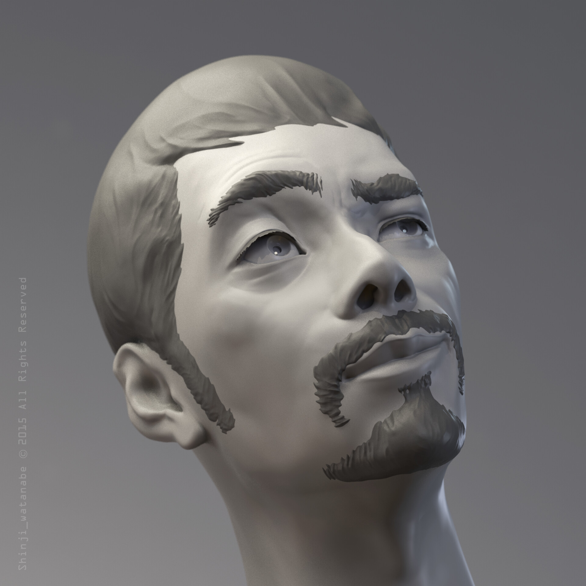 ArtStation - Beard man