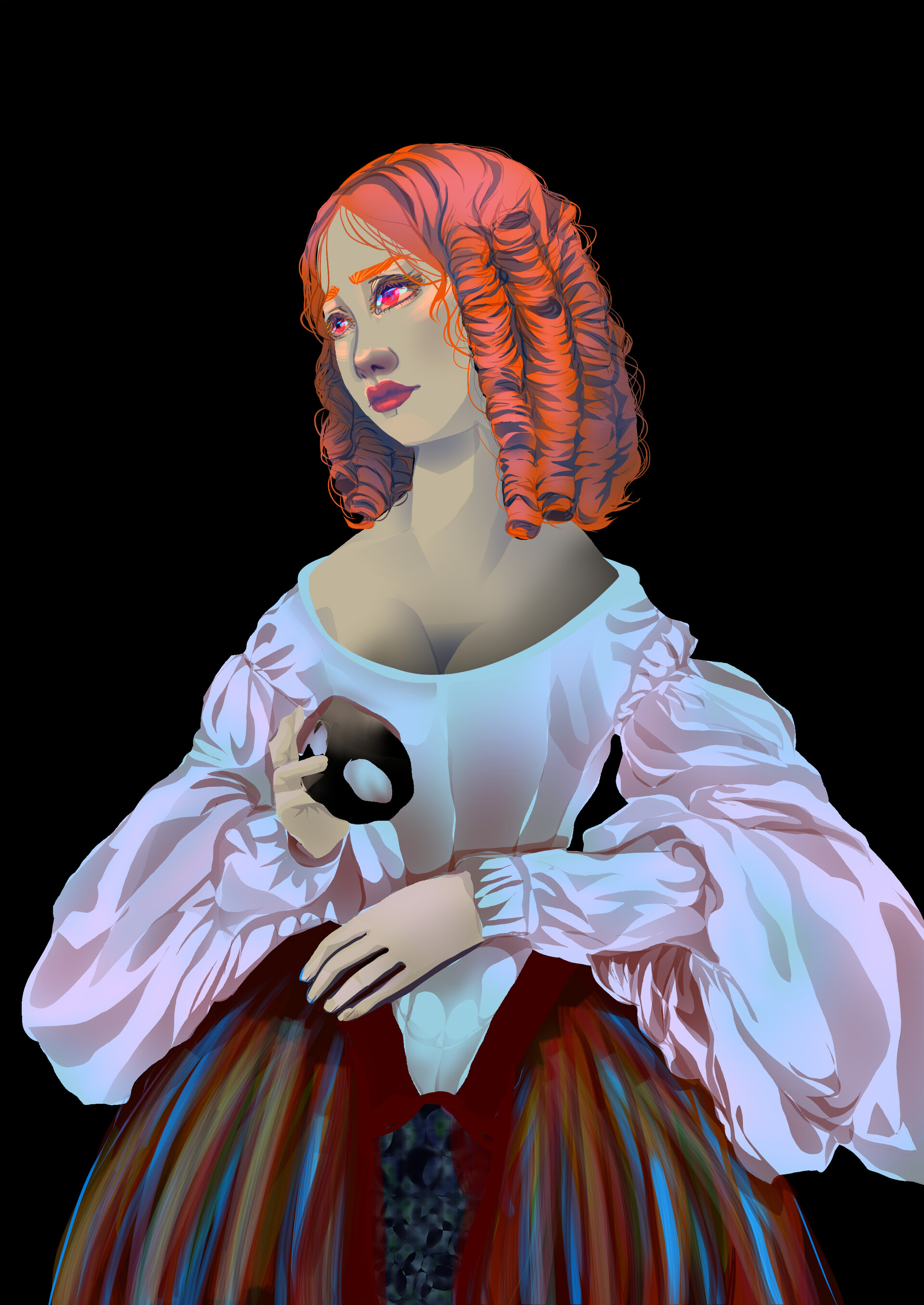 ArtStation - Lady masquerade