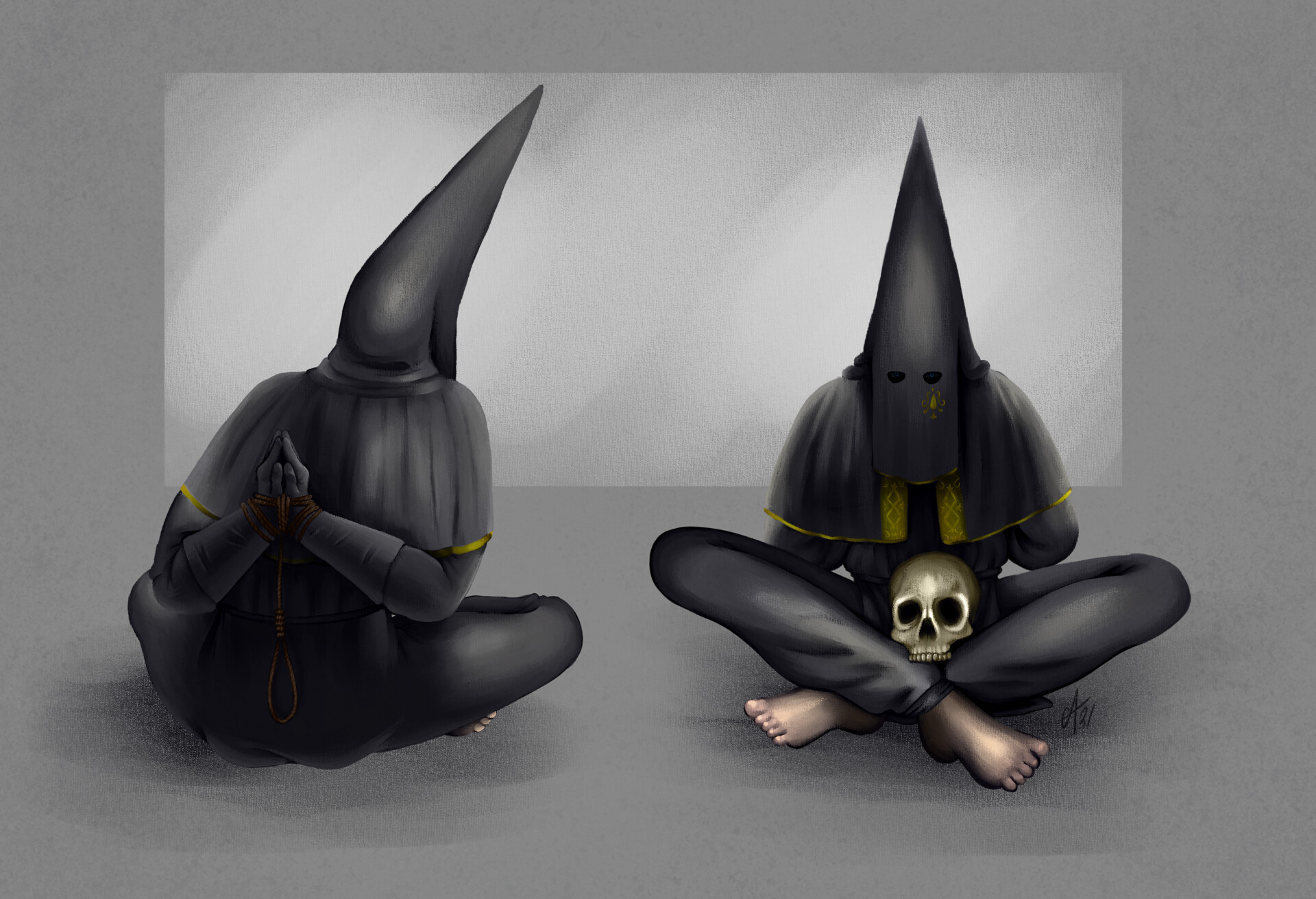 ArtStation - Agapito, Brother of Perpetual Mourning