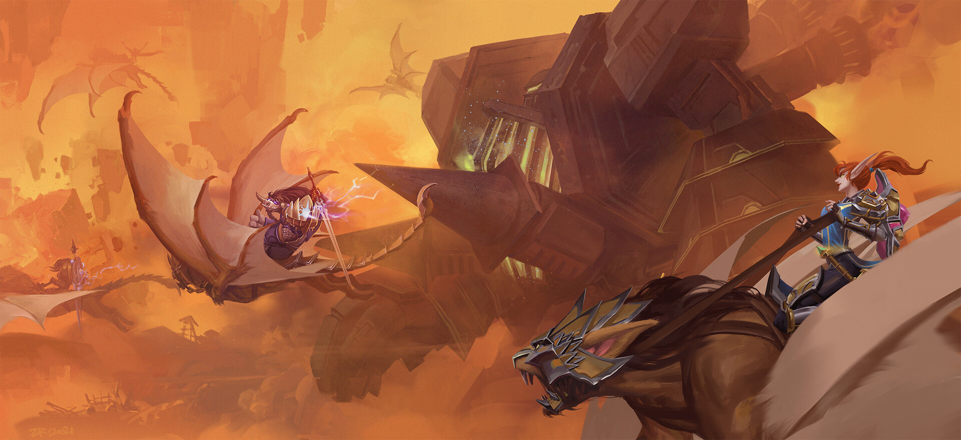 ArtStation - Adventure in hellfire peninsula