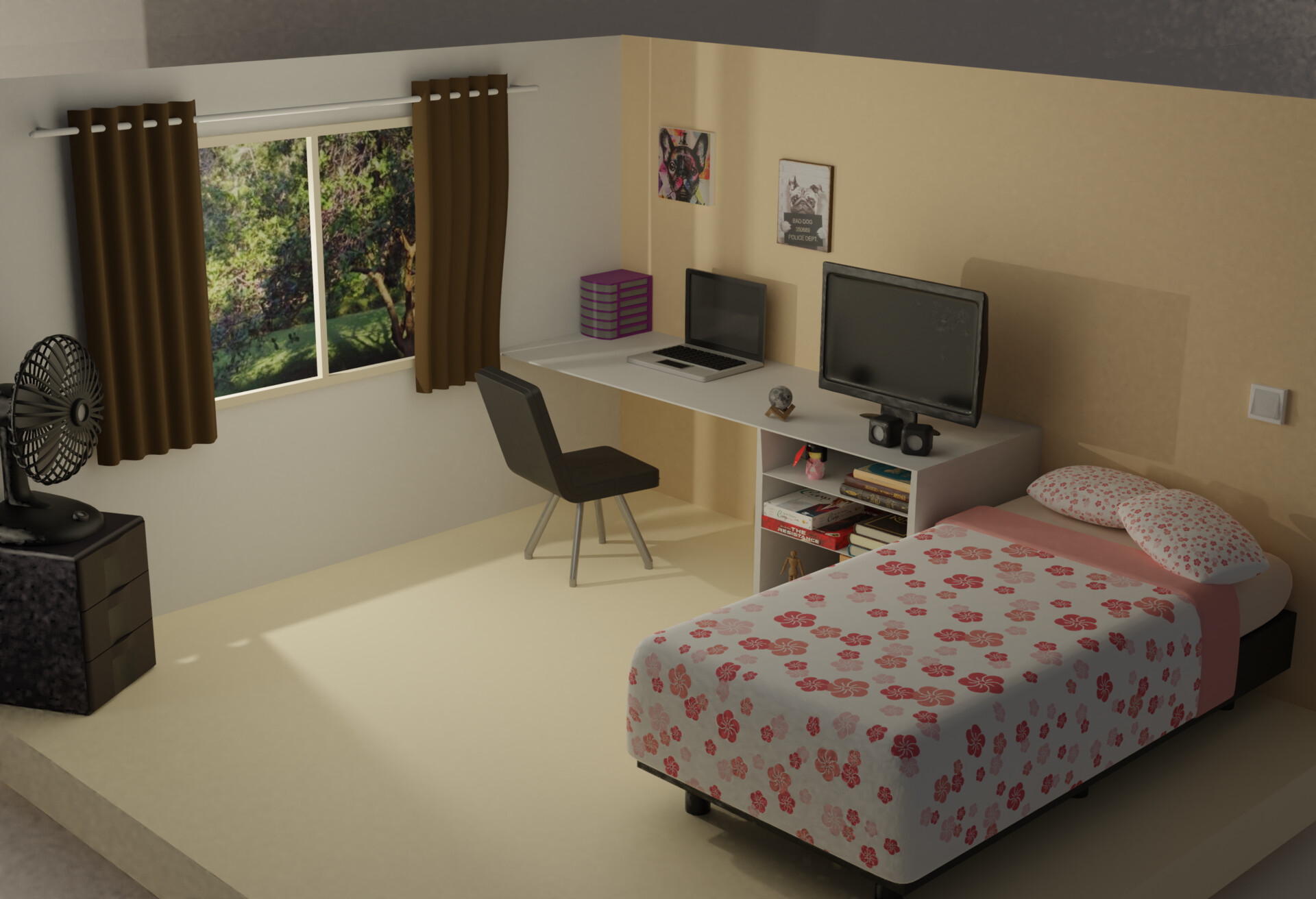 ArtStation - My Bedroom